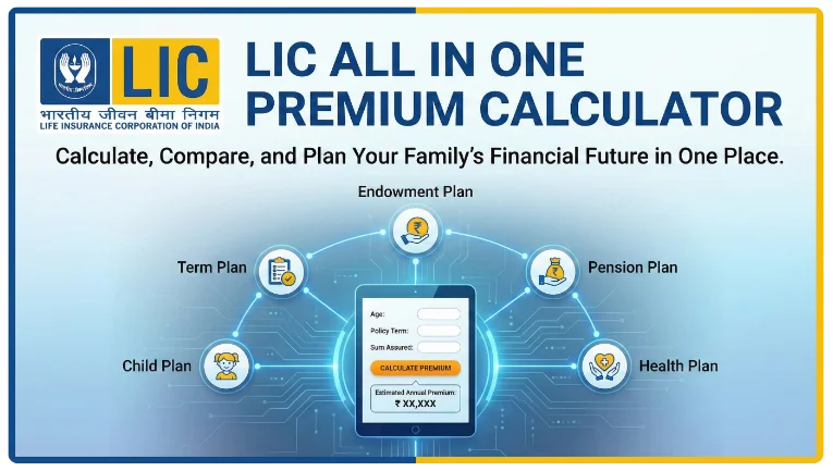 LIC All in One Premium Calculator | Premiums & Maturity