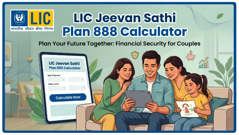 LIC Jeevan Sathi Plan 888 Calculator - LIC Calculator